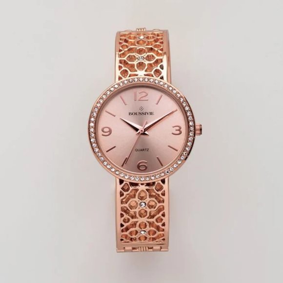 Avon | Accessories | Nib Avon Filigree Floral Cuff Watch | Poshmark